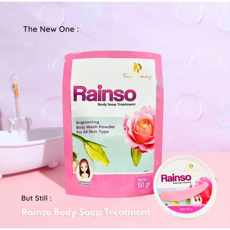 Jual promo Rainso body soap Treatment | Sabun mandi bubuk | Shopee ...