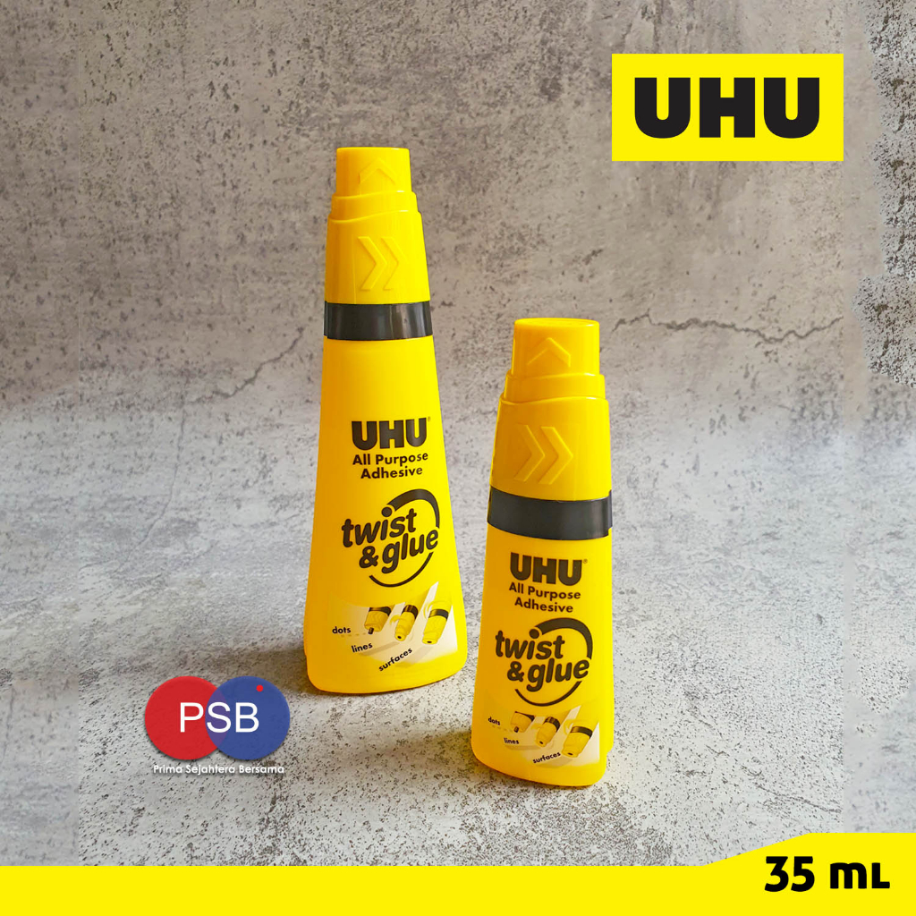 Jual Lem Uhu Twist & Glue 35 ml / All Purpose adhesive UHU | Shopee Indonesia