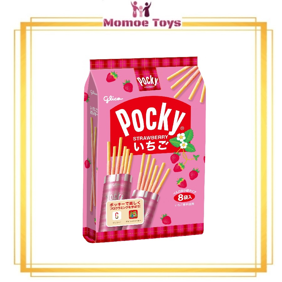 Jual Glico Pocky 8 Packs Snack Sticks Biscuits Camilan Original Japan ...