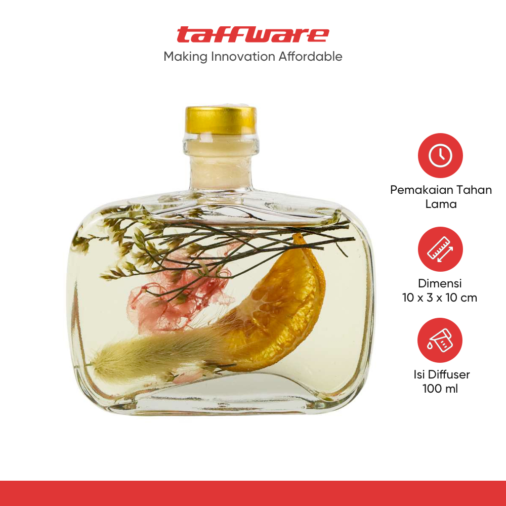 Jual Taffware HUMI Pengharum Ruangan Reed Diffuser with Rattan Sticks ...