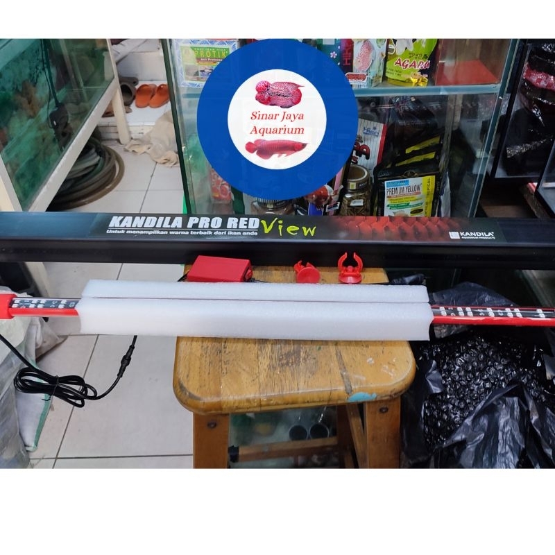 Jual LAMPU LED VIEW KANDILA PRO RED 800 (72 cm) AQUARIUM IKAN AROWANA / ARWANA / KOKI / DISCUS ...
