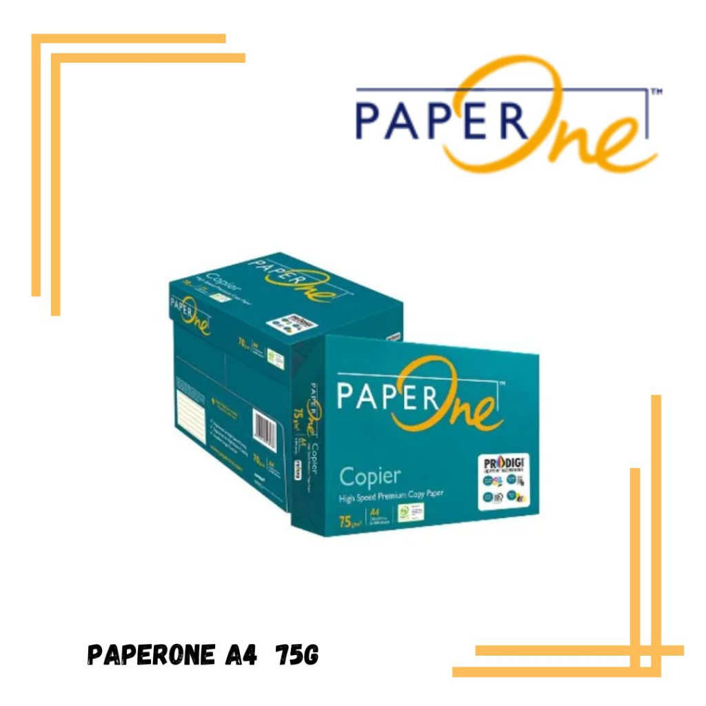 Jual PaperOne Kertas A4 75gr 1 Box Kertas HVS | Shopee Indonesia