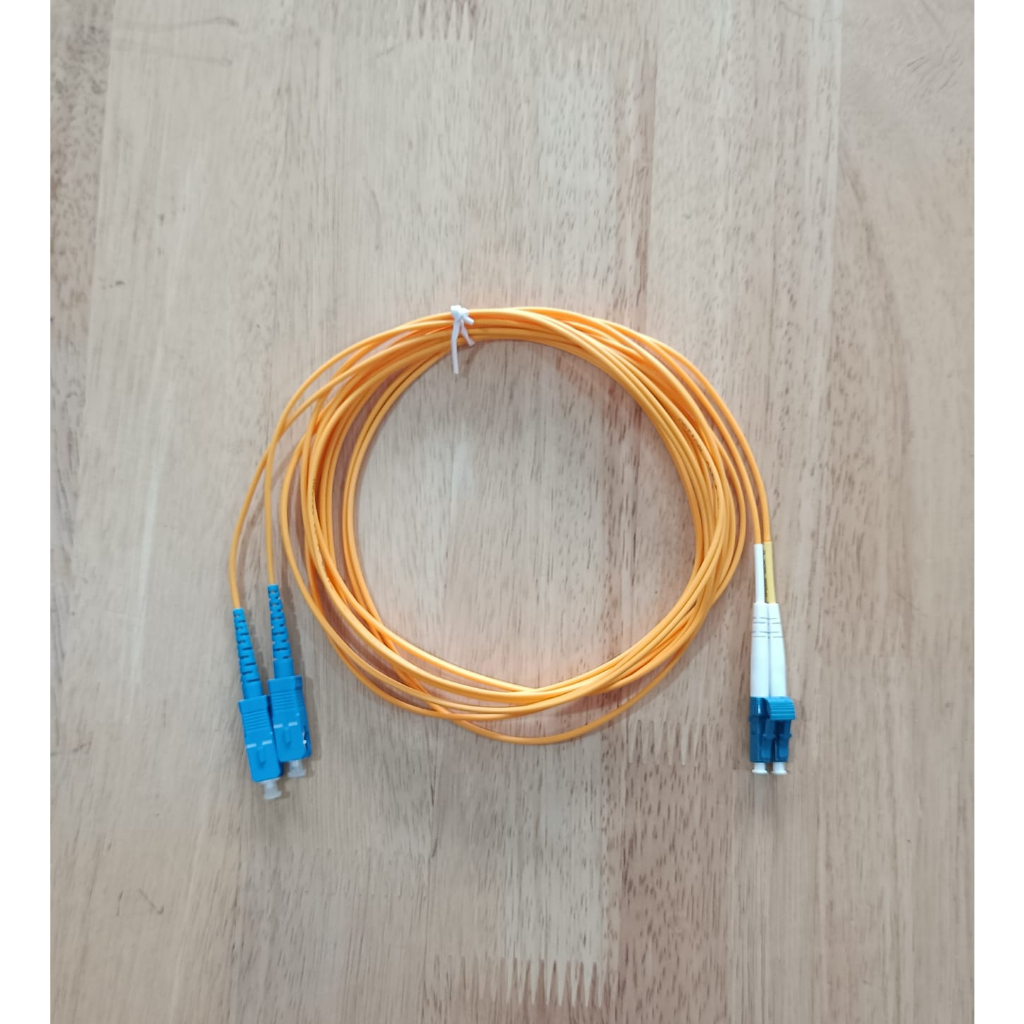 Jual 3m Patchcord SC Upc - LC Upc Fiber Optic Patch Cord SC-LC Patch Core - Single 3 Meter ...