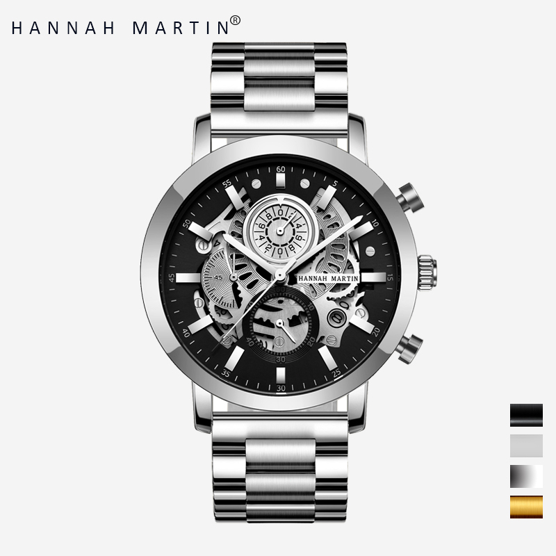 Jual HANNAH MARTIN Jam Tangan Pria 100% Original Tahan air COWOK ...