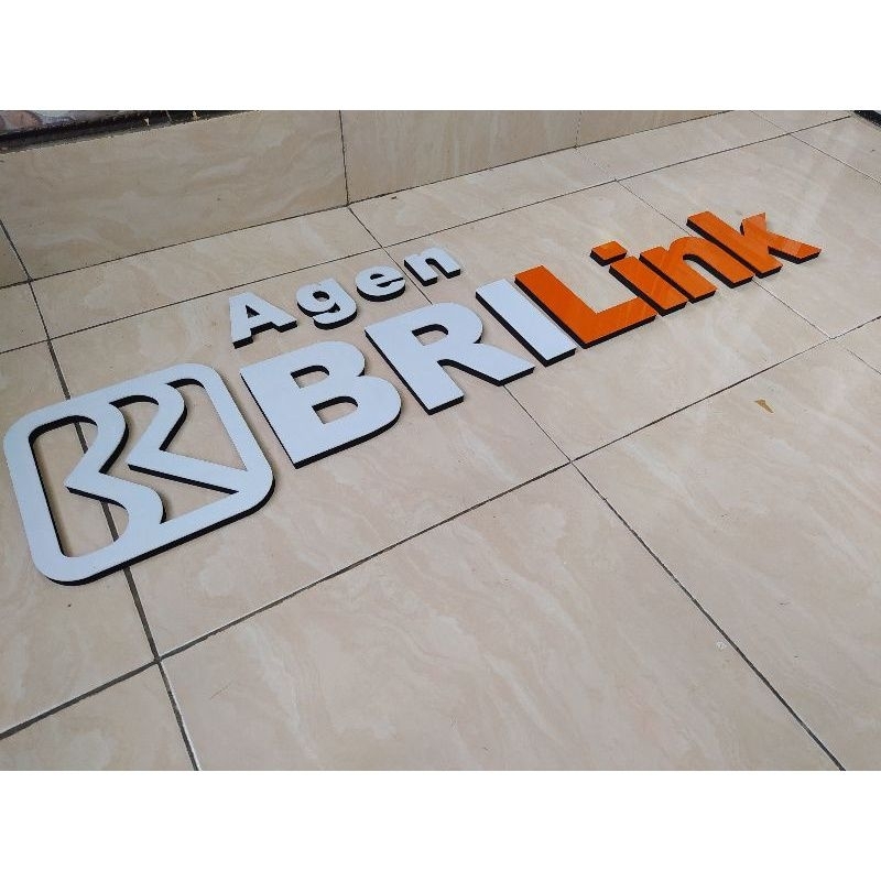 Jual Logo Agen BRI Link Akrilik / Letter BRI Link murah | Shopee Indonesia