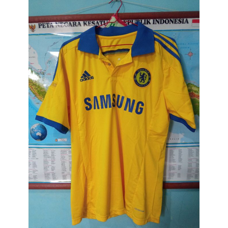 Jual Jersey Retro chelsea kuning grade ori | Shopee Indonesia