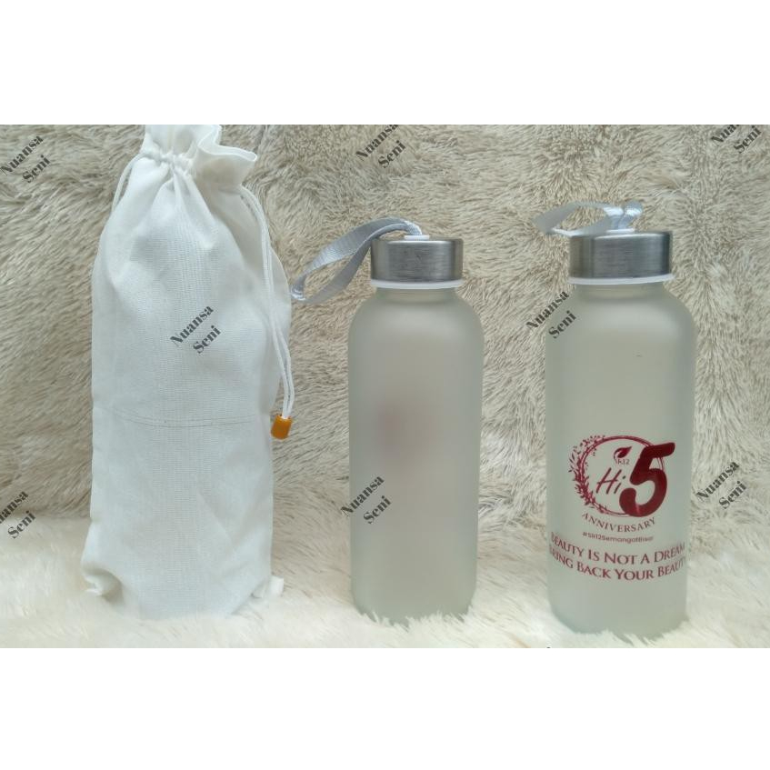 Jual Souvenir Botol Minum 420 ml Tumbler Botol Termos Kaca Dof Dove ...