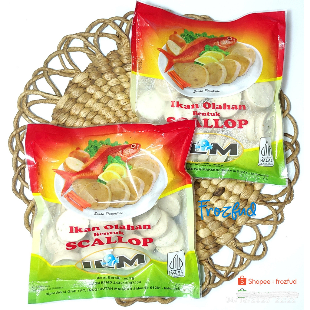 Jual ILM Scallop Premium Ikan Olahan 500gr | Shopee Indonesia