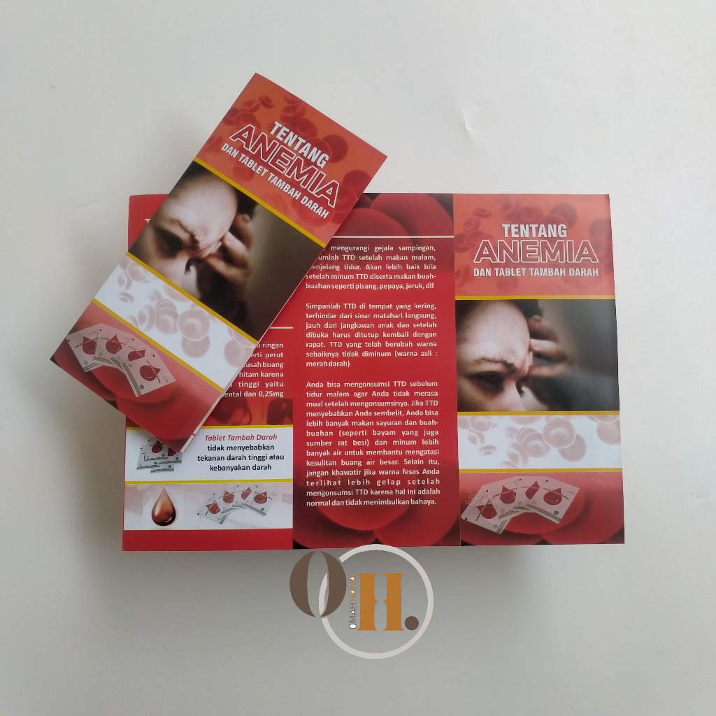Jual Leaflet Anemia dan Tablet Tambah Darah, Leaflet Edukasi Anemia ... Jual Leaflet Anemia dan Tablet Tambah Darah, Leaflet Edukasi Anemia ...