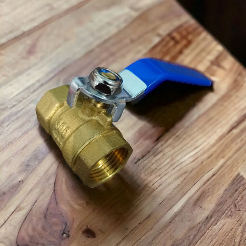 Jual kran kuningan 1/2 ~ stok kran 1/2 ~ ball valve 1/2 | Shopee Indonesia