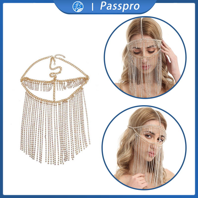 Jual Cadar Rantai Tari Perut Headpiece Cleopatra Emas Headpiece Cadar ...