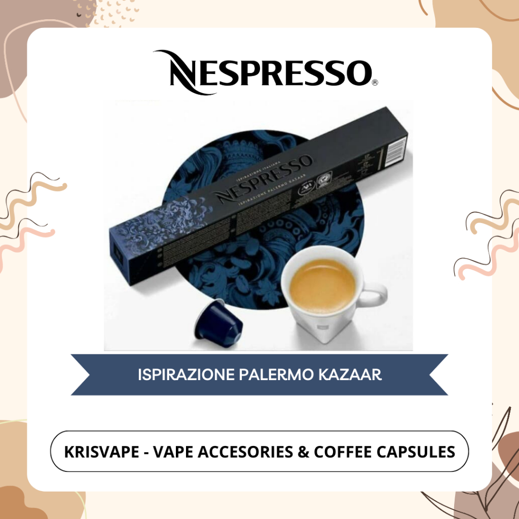 Jual Nespresso Ispirazione Palermo Kazaar Coffee Capsules / Kapsul Kopi | Shopee Indonesia
