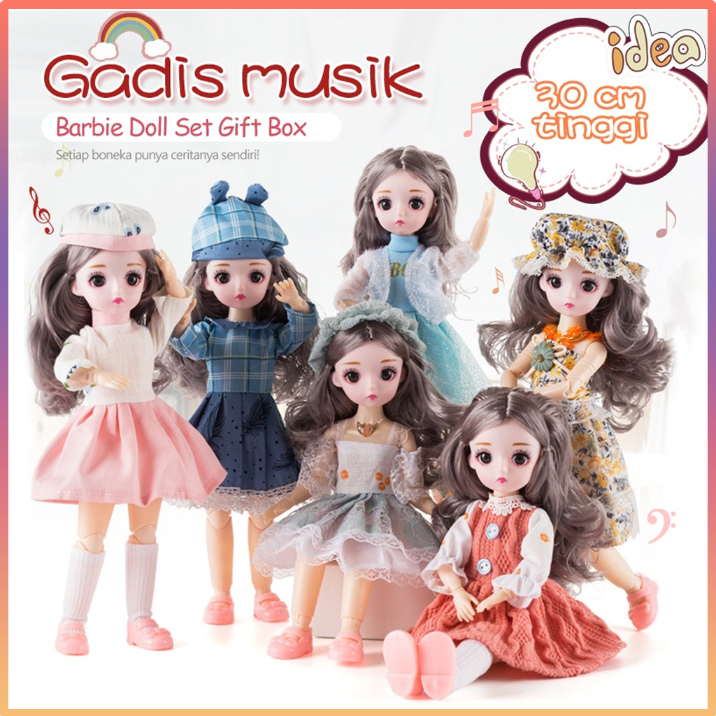 Jual 30cm boneka korea original-murah boneka musik lucu-Bjd doll Musik ...