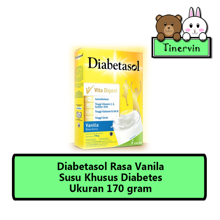 Jual Diabetasol 170 gram Vanila | Shopee Indonesia