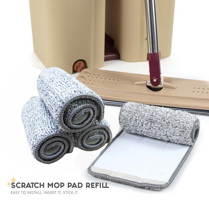 Jual [FS] - Refill Kain Pel Microfiber Standing Mop / Refill Kain Pel ...