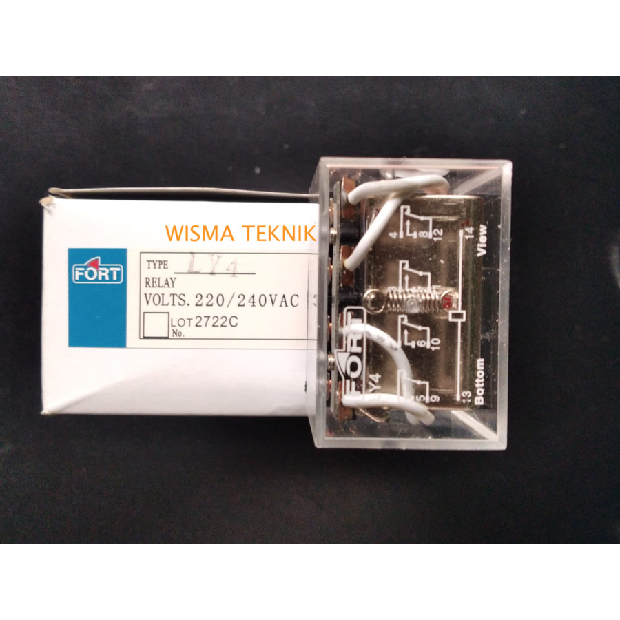 Jual RELAY LY4 FORT 220 VAC | Shopee Indonesia