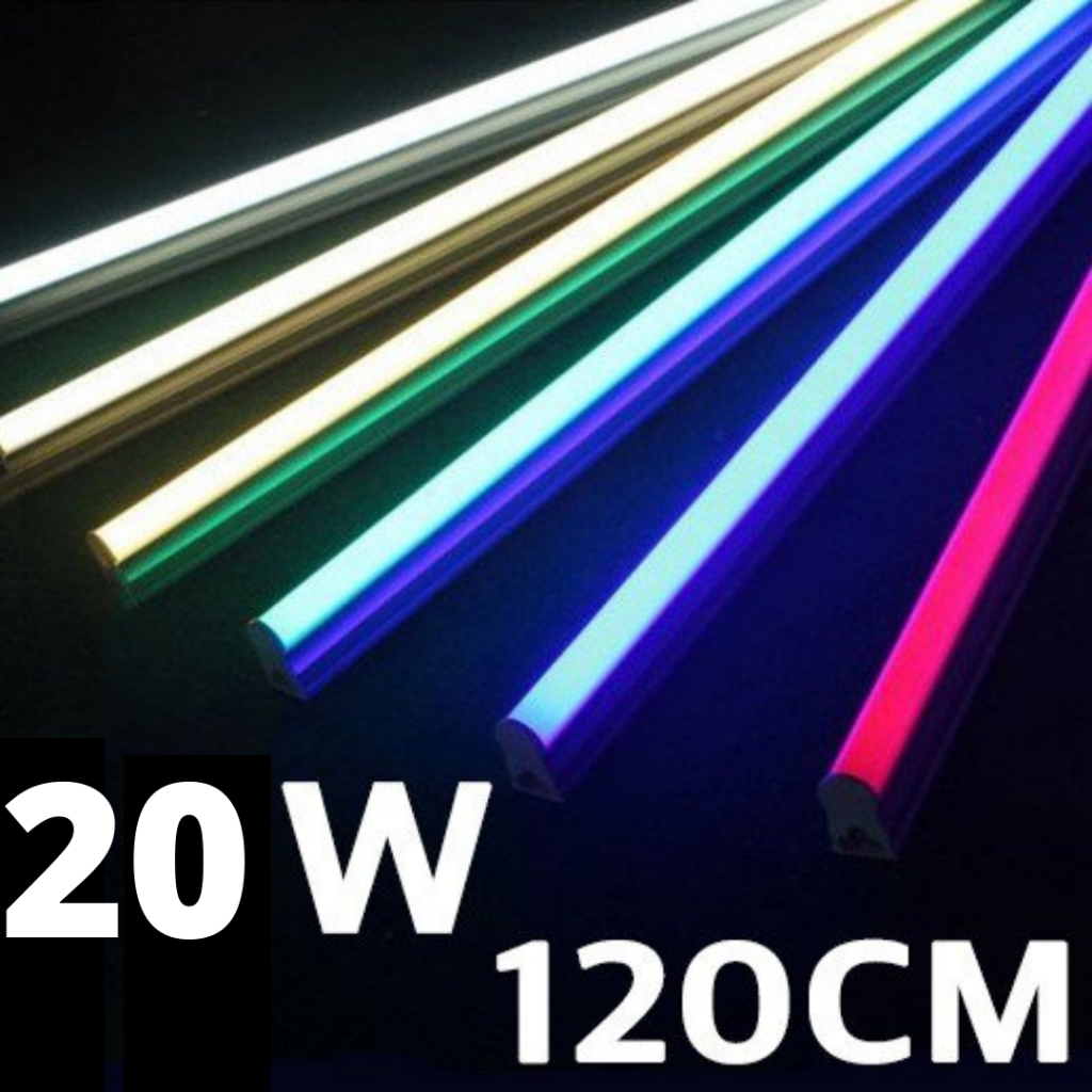 Jual Lampu TL Neon T5 LED 20W 120cm Tube Warna Warni | Shopee Indonesia