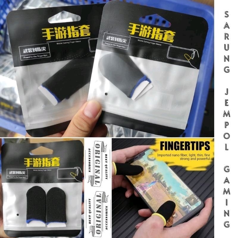 Jual SARUNG JARI JEMPOL GAMER ANTI KERINGAT / BASAH GAME PUBG MOBILE ...
