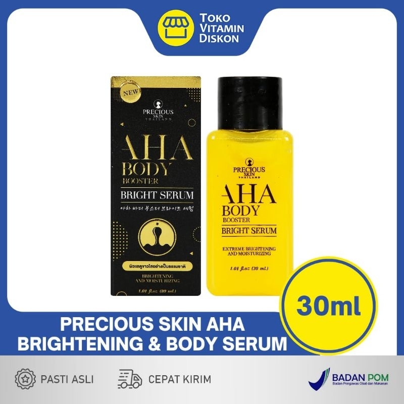 Jual PRECIOUS SKIN AHA MIMI BRIGHTENING & WHITENING BOOSTER BODY SERUM ...