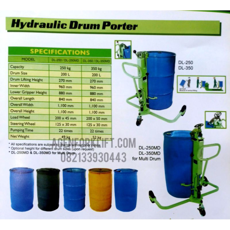 Jual Alat Angkat Drum Manual Drum Lifting Porter OPK-Japan | Shopee ...