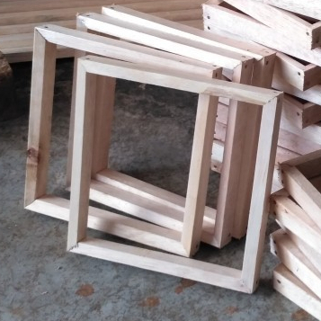 Jual kayu Spanram 40X40 cm/Rangka untuk Kanvas/Foto/Lukisan/Panel/FRAME ...