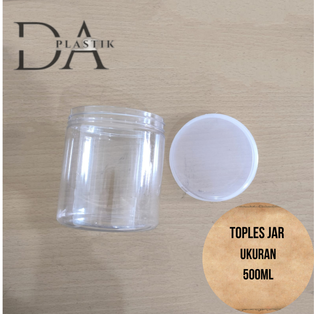 Jual TOPLES JAR UKURAN 500ML TINGGI 10CM | Shopee Indonesia