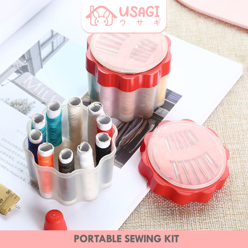Jual USAGI Official Portable Sewing Kit / Alat Jahit Mini / Kotak Jahit ...