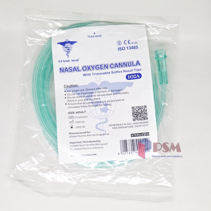 Jual Nasal Oxygen Cannula Neonate / Selang Kanul Oksigen Bayi / Selang ...