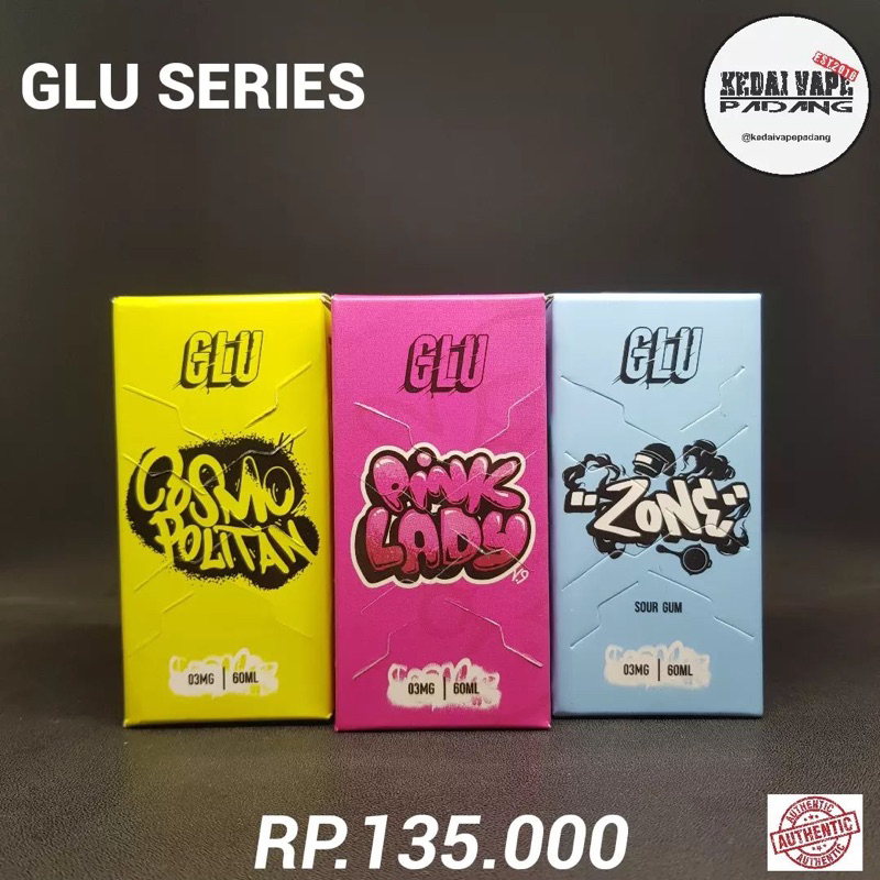 Jual LIQUID GLU 60ML SERIES V1 COSMOPOLITAN SOURSOP GUAVA ICE - V2 PINK ...