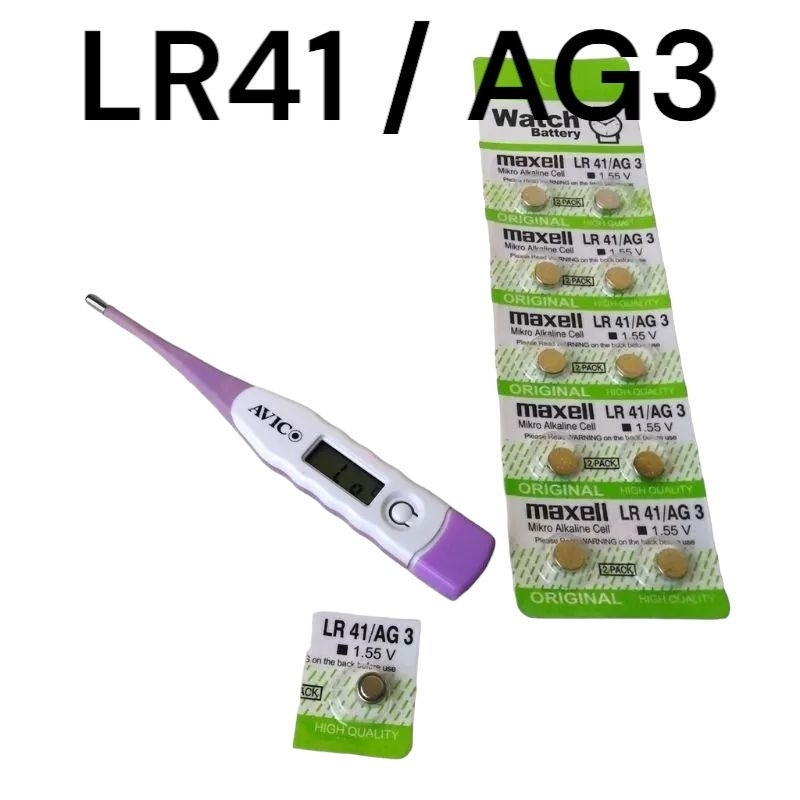 Jual Baterai LR41 / AG3 ( Harga Perbutir) Baterai Termometer Digital Dll | Shopee Indonesia
