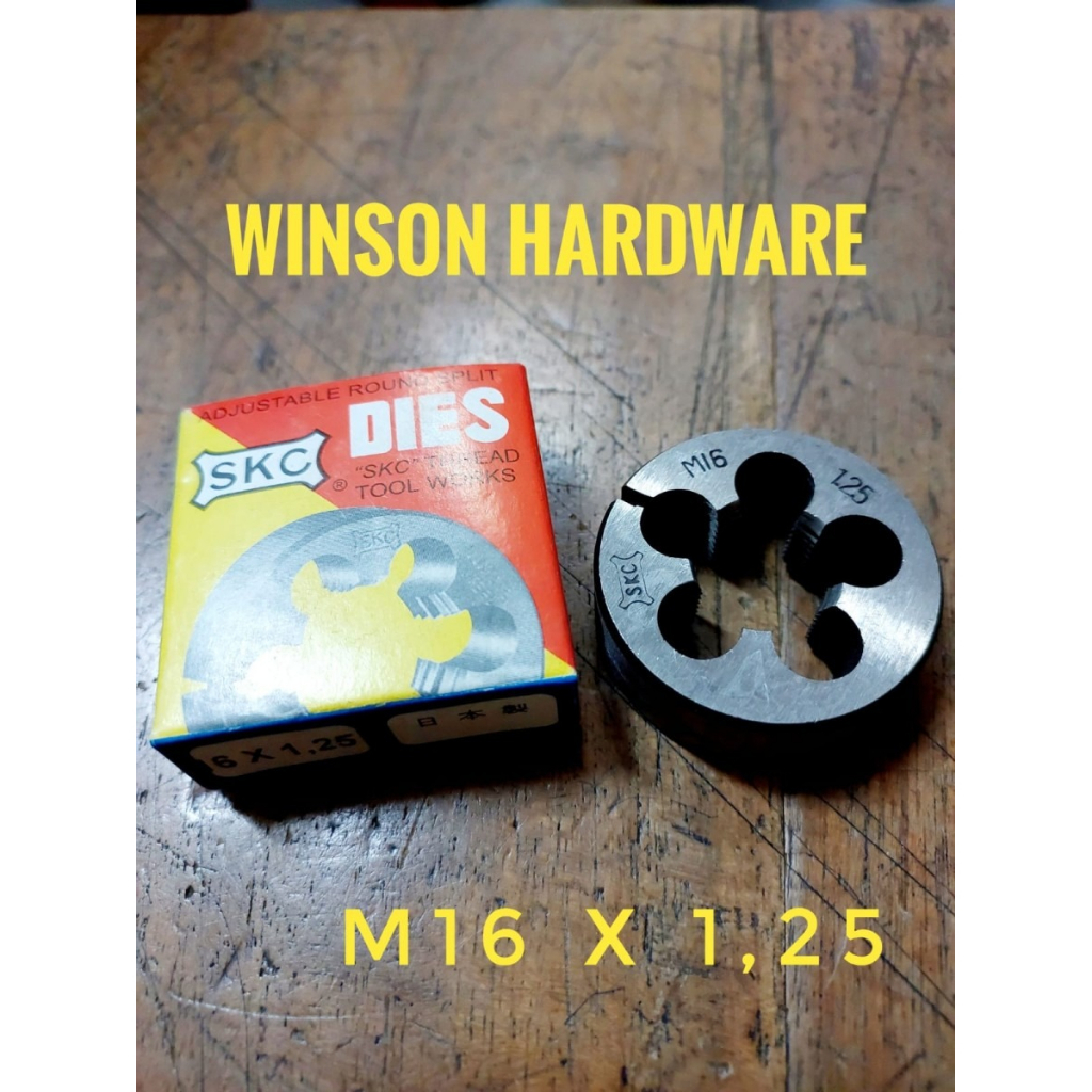 Jual Mata Senai SKC M16x1.25 Snai Snay Sney Snei Dies Drat Baut M 16 x 1.25 | Shopee Indonesia