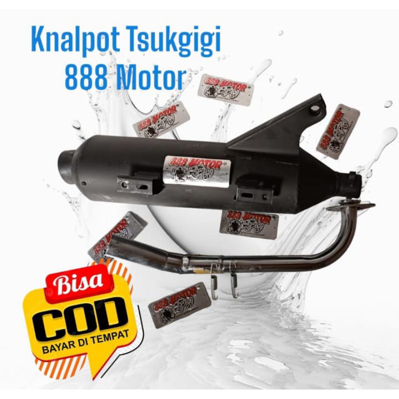 Jual KNALPOT STANDAR RACING 888 MOTOR MIO SPORTY, SMILE, M3,J,FINO,MIO ...