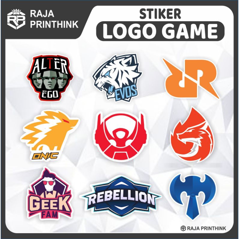 Jual Sticker Stiker Game Gaming Esport Alter Ego Evos RRQ Onic Bigetron ...