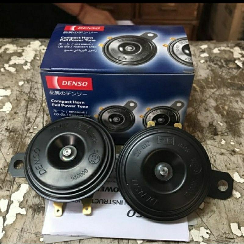 Jual Klakson Denso Suara Mobil Avanza 12V Original Denso Universal ...