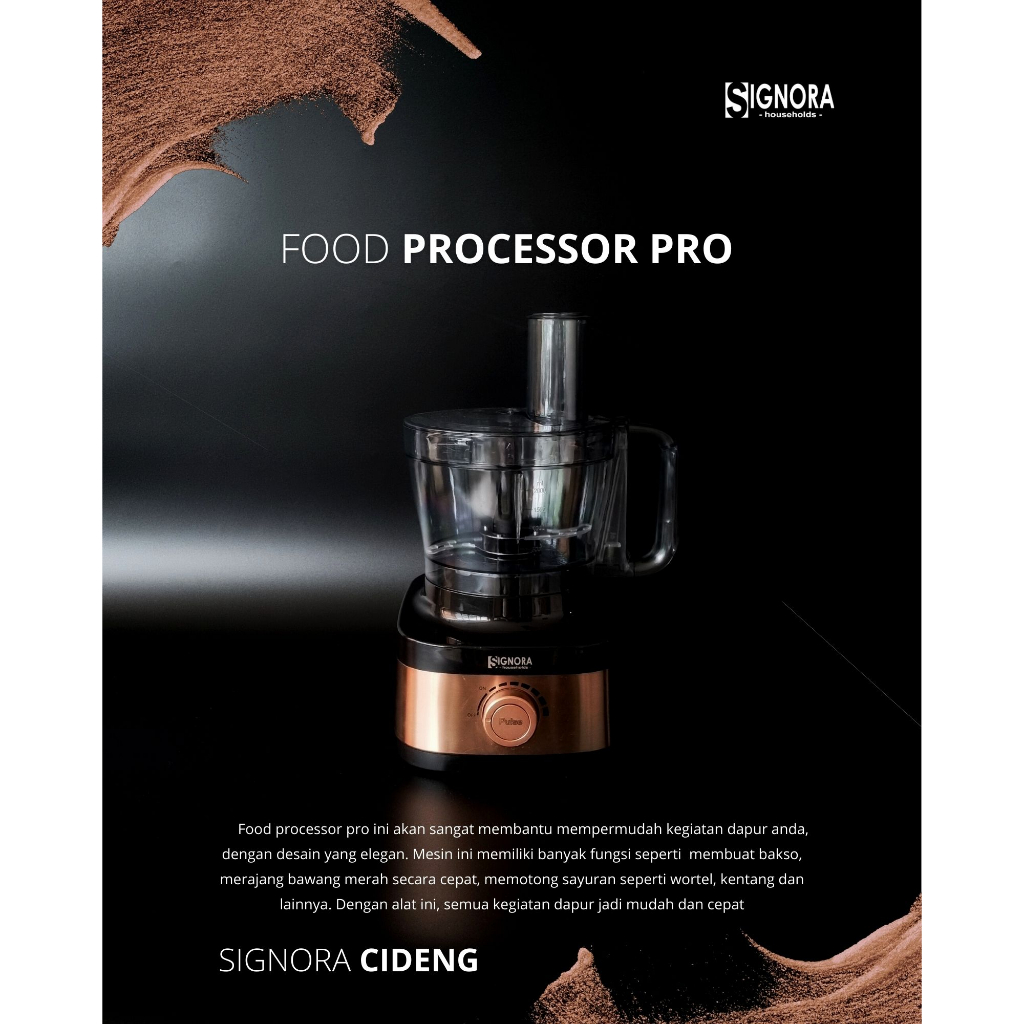 Jual FOOD PROCESSOR PRO (TANPA CUBIC CUTTER) | Shopee Indonesia