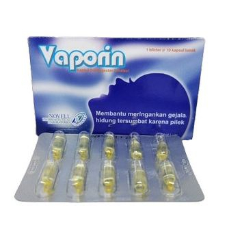 Jual Vaporin kapsul box isi 10 capsul | Shopee Indonesia