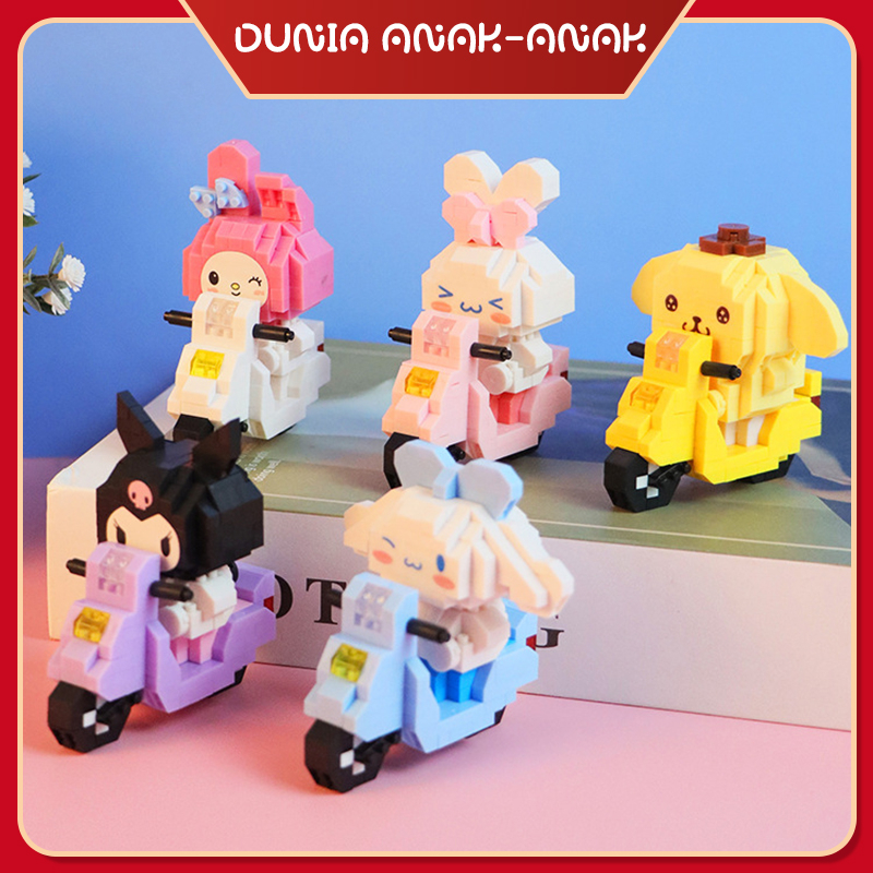 Jual Kompatibel dengan Lego blok bangunan mengendarai sepeda motor ...