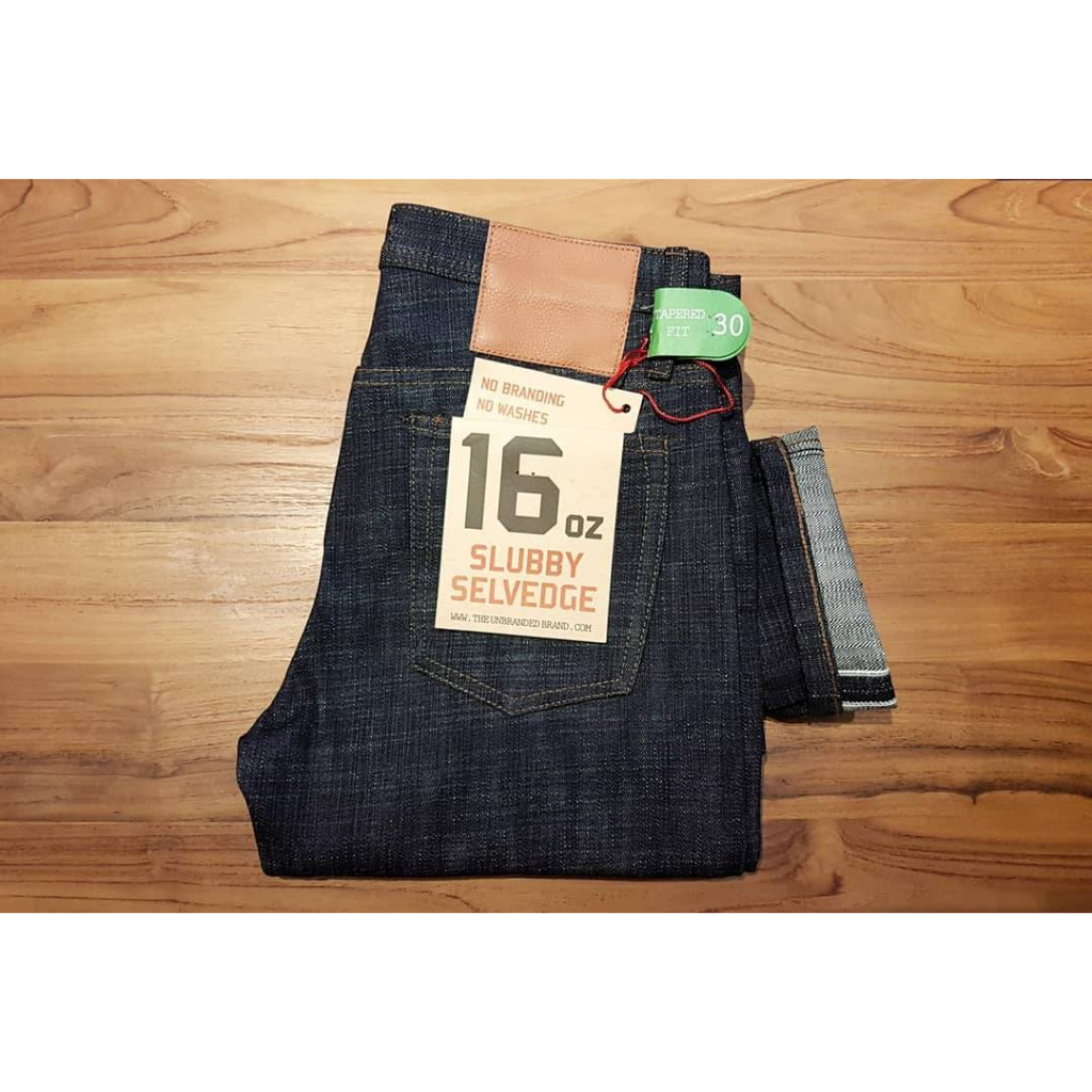 Jual The Unbranded Brand - UB 16oz SLUBBY Selvedge Denim 'Limited ...