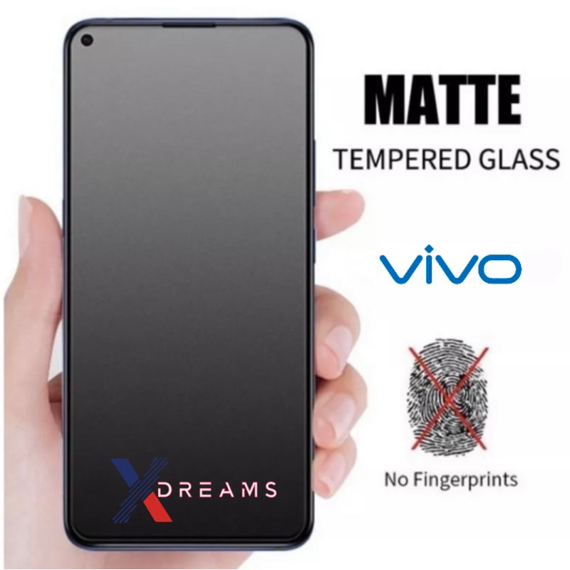 Jual Matte Glass 9H Full Layar Vivo Y30 Y30i Y30 5G Y31 Y31S Y32 Y33 Y33S Y33T Y35 Y50 Y50i Y50T ...