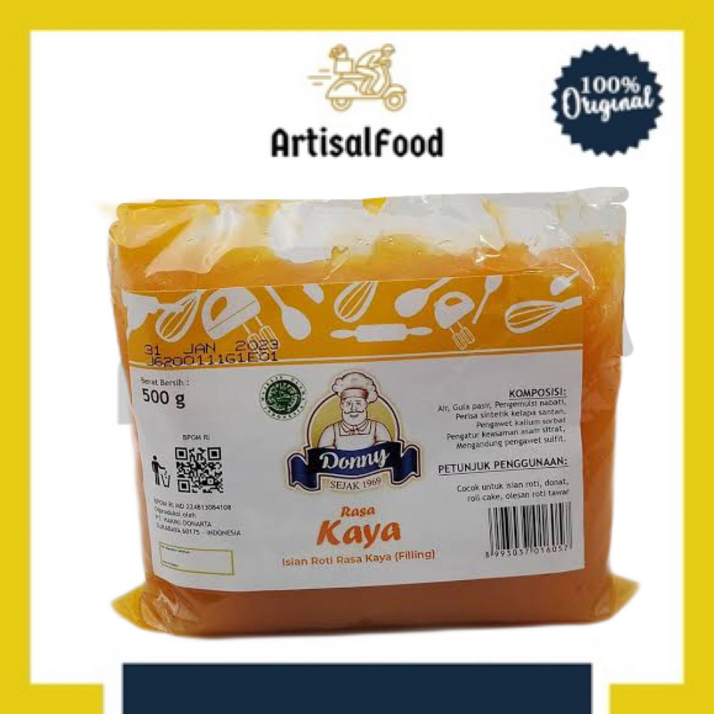 Jual selai DONNY KAYA 500 GR ORIGINAL | Shopee Indonesia