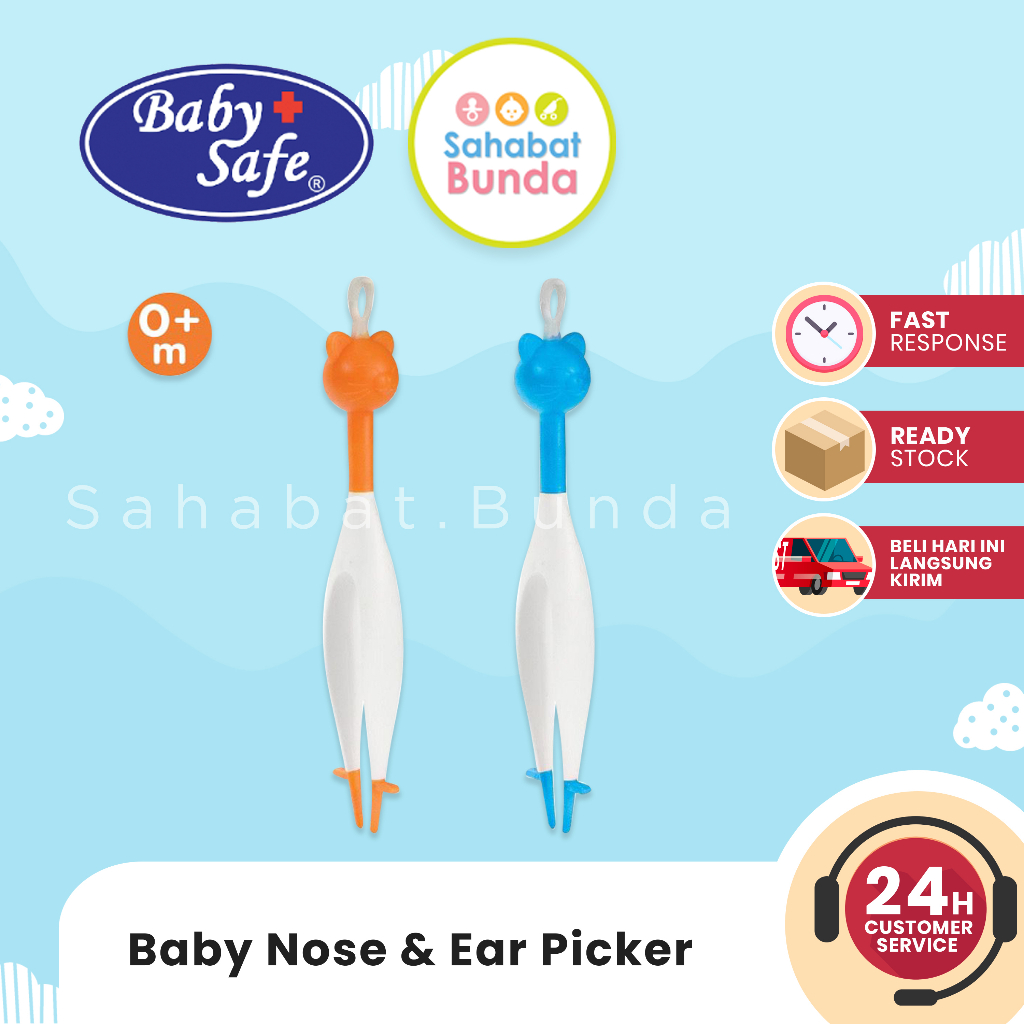 Jual BABY SAFE Nose & Ear Picker Alat Pembersih Hidung dan Telinga Anak ...