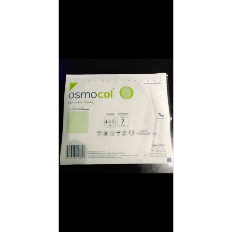 Jual OSMOCOL Hydrocolloid Dressing Extra Thin 10cm x 10cm | Shopee ...
