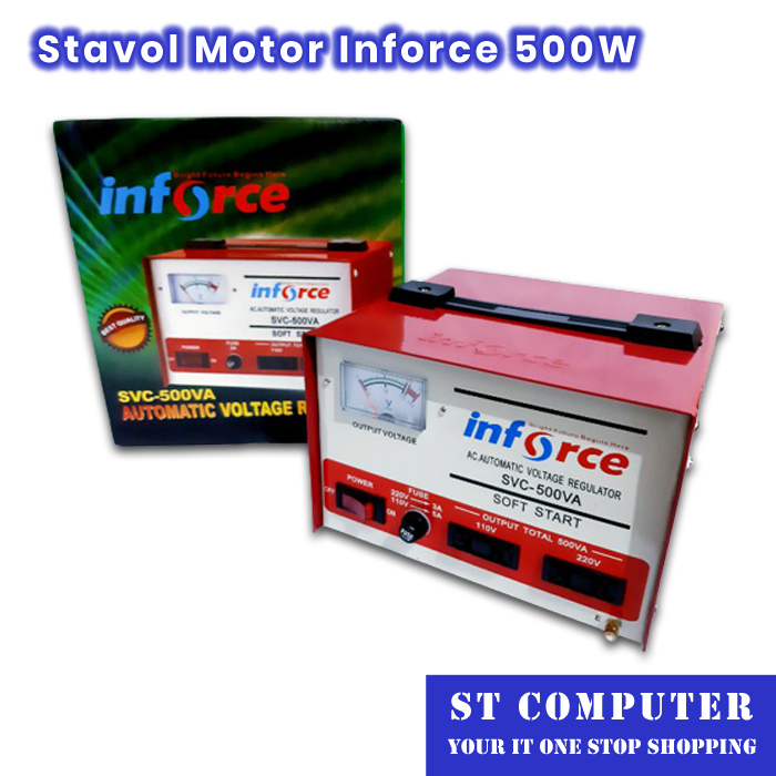 Jual Stavol / Stabilizer Motor Inforce 500W | Shopee Indonesia