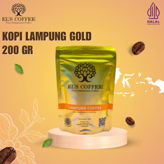Jual EL'S COFFEE Lampung gold Robusta Pure Indonesia Coffee Beans ...