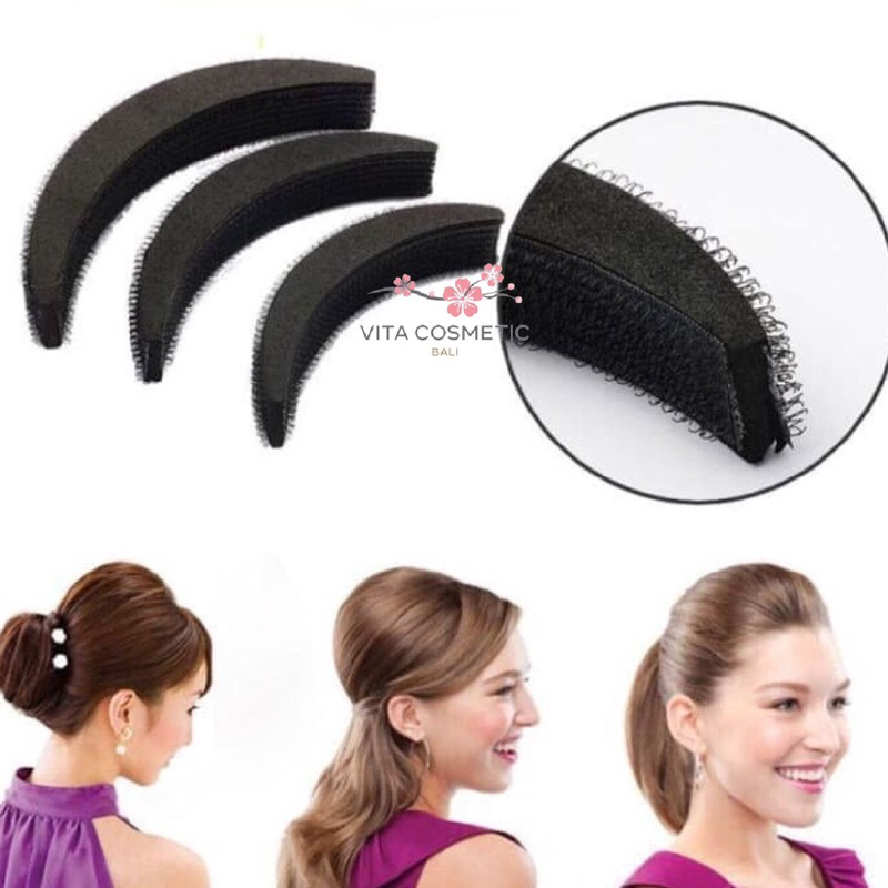 Jual Isi 3 Hair bumpit Sanggul sasak rambut penambah volume rambut hair ...