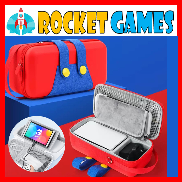 Jual Tas Travel Hand Carrying Bag Nintendo Switch V1 V2 OLED MARIO ...
