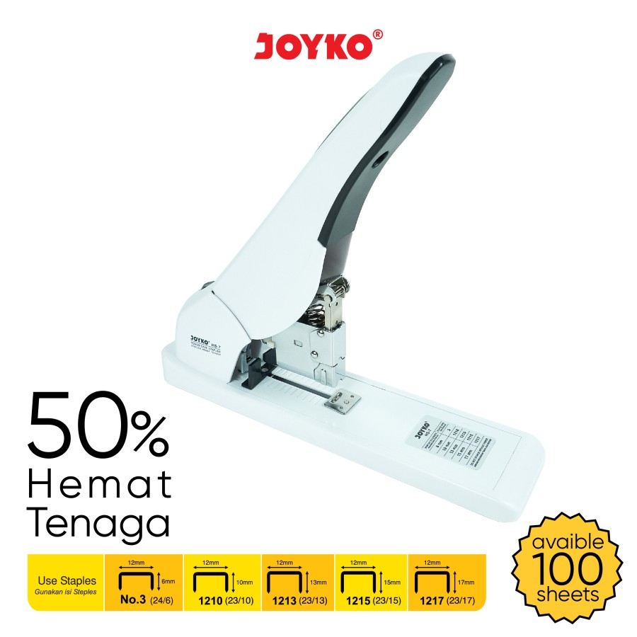 Jual Joyko Heavy Duty Stapler Besar HS-7 Power Save | Shopee Indonesia