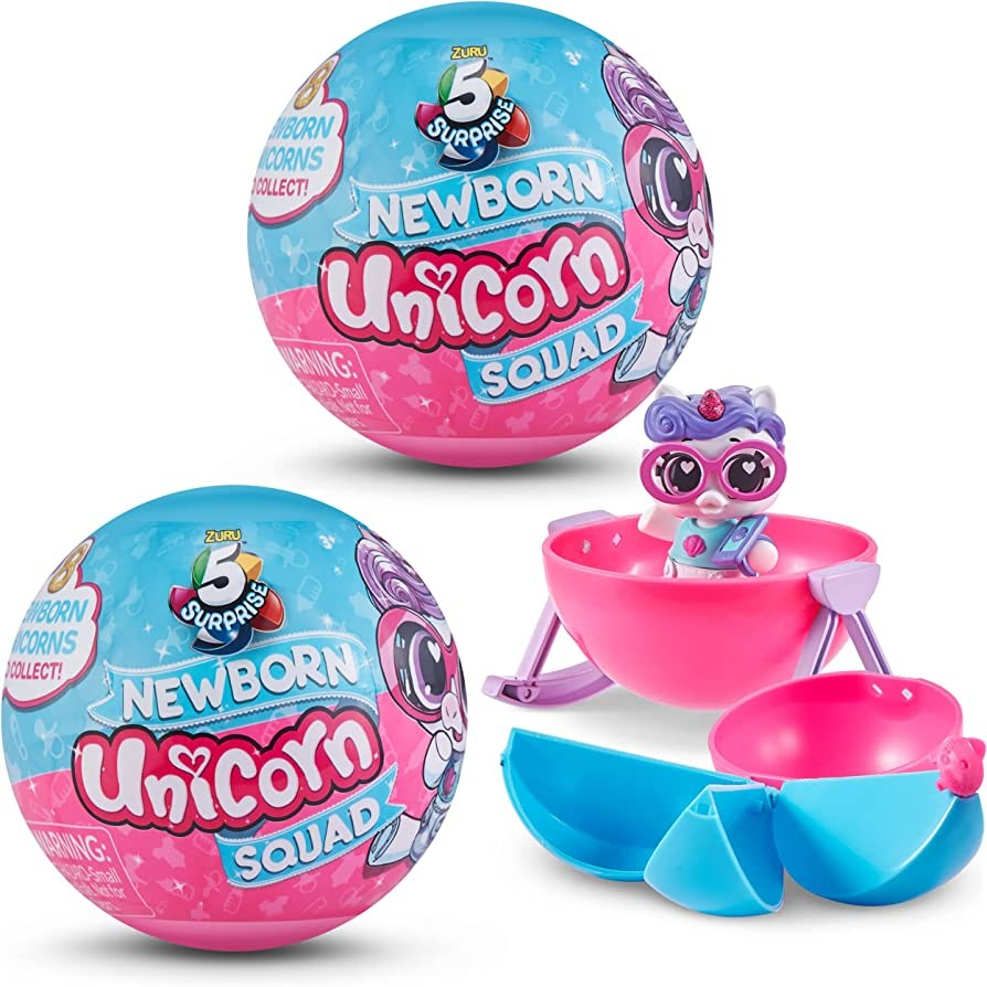 Jual 5 Surprise Unicorn Squad Series 4 Newborn Unicorn Mystery ...
