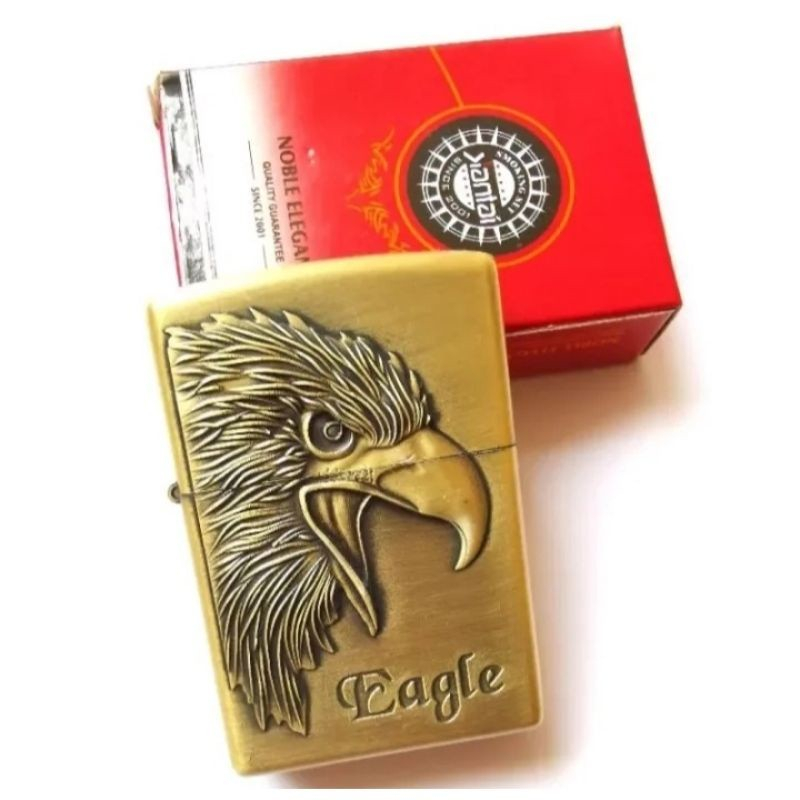 Jual Korek api gambar elang eagle motif timbul | Shopee Indonesia