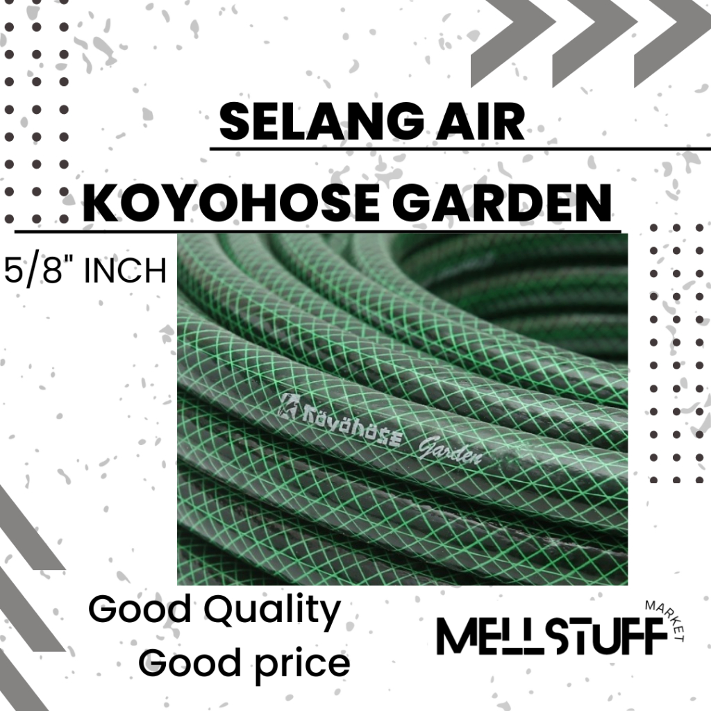 Jual Selang PVC Koyohose Benang Garden 5/8" Inch 100 Meter Selang Air Taman Best Quality ...